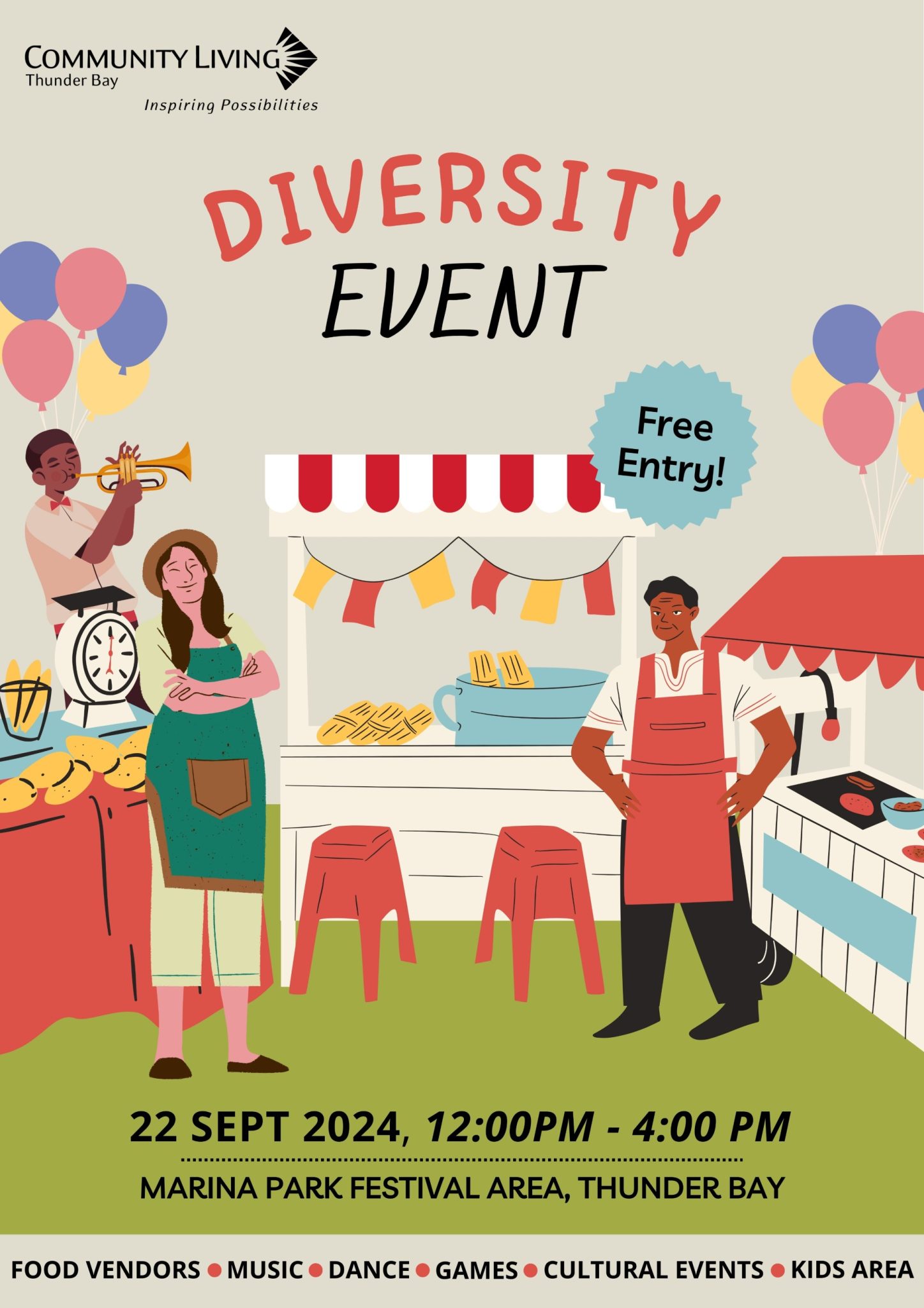 Diversity Event - Community Living TB